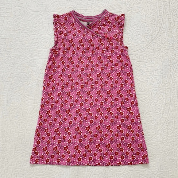 Tea Collection | Dresses | Tea Collection Girls Wrap Neck Dress Pink ...